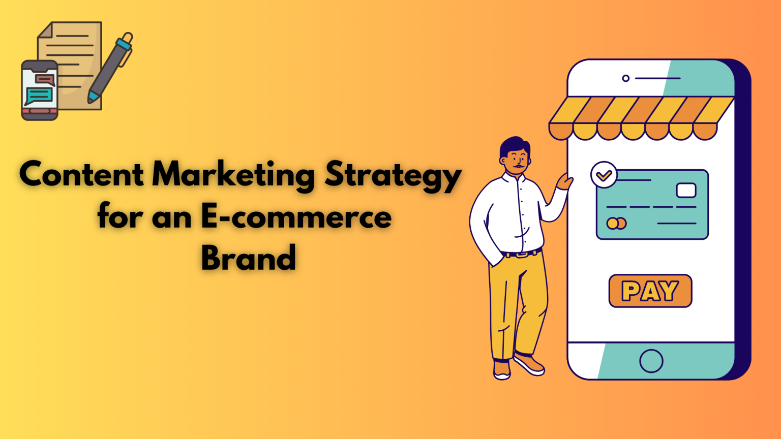 Content Marketing Strategy for an E-commerce Brand - Lumia360 - Road To ...